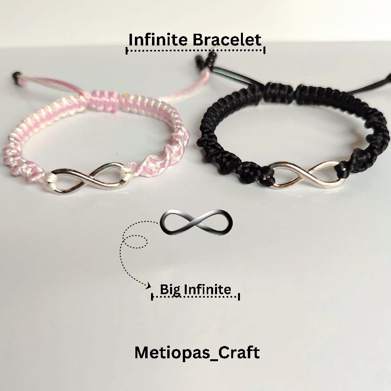 Jual [Infinity] Couple Bracelet | 2 pcs Gelang Persahabatan Gelang ...