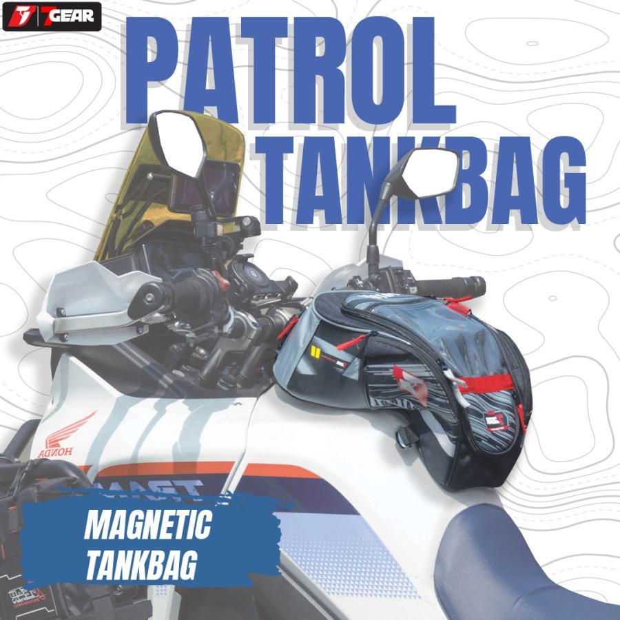 Jual Tankbag Patrol Magnet 7Gear | Tas Motor Tangki Besi | Tas Motor ...