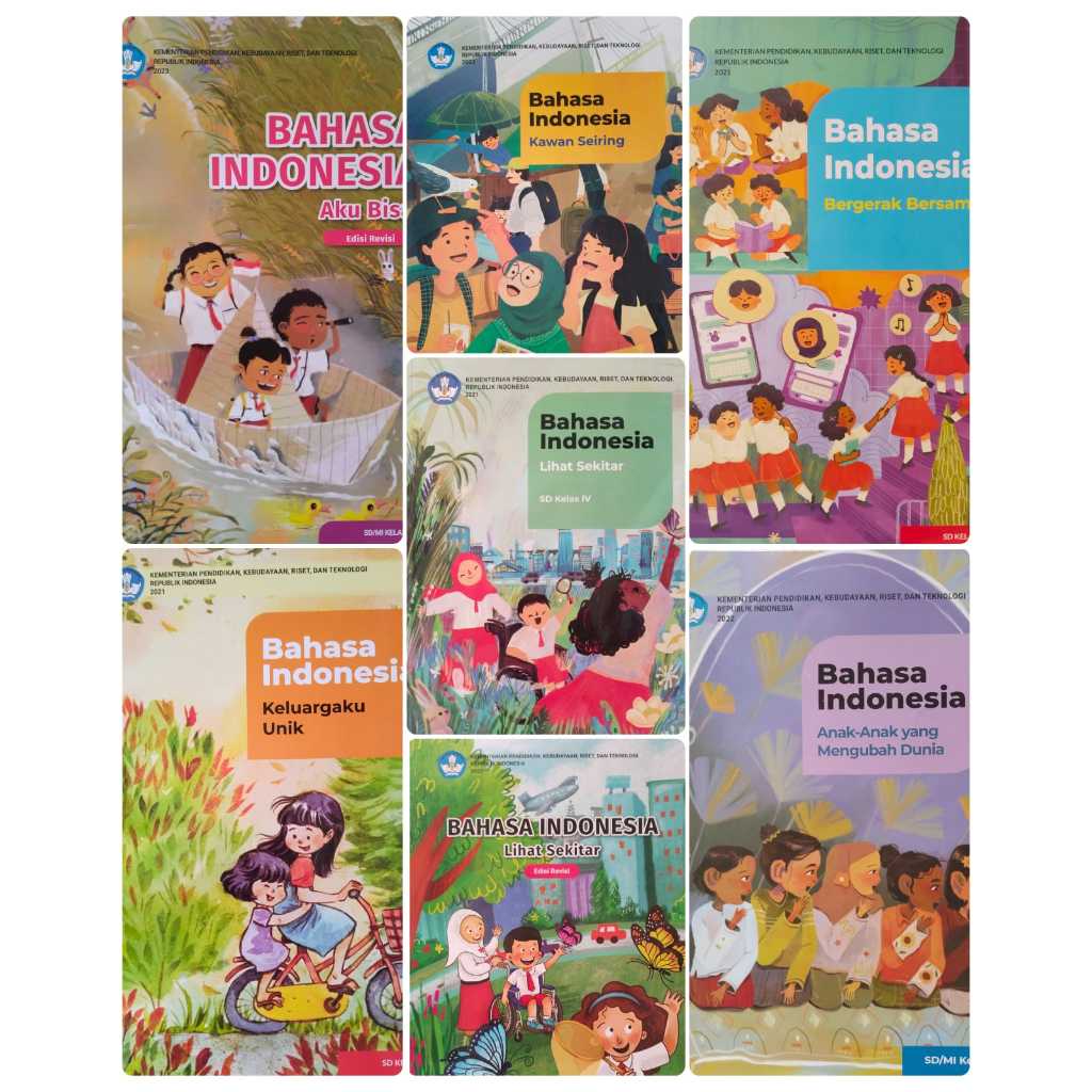 Jual Bahasa Indonesia SD/MI Kementrian Kurikulum Merdeka | Shopee Indonesia