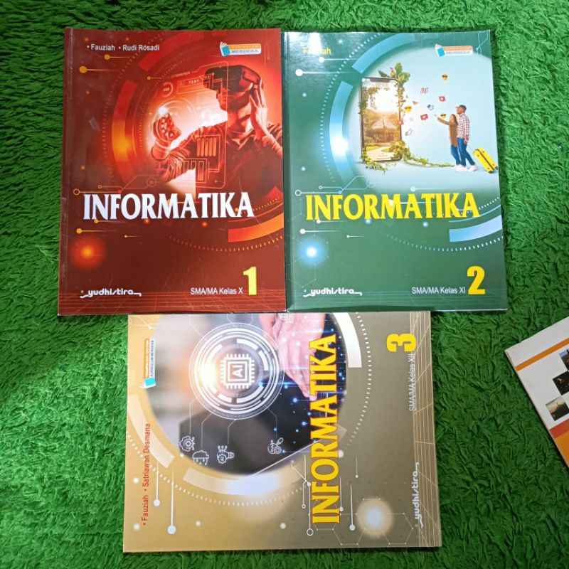 Jual ORIGINAL BUKU INFORMATIKA KELAS 10 11 12 SMA/MA KURIKULUM MERDEKA | Shopee Indonesia
