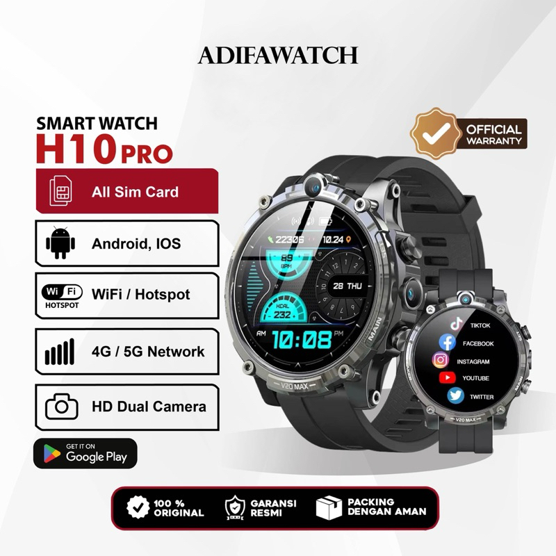 Jual H10 Smartwatch | Shopee Indonesia