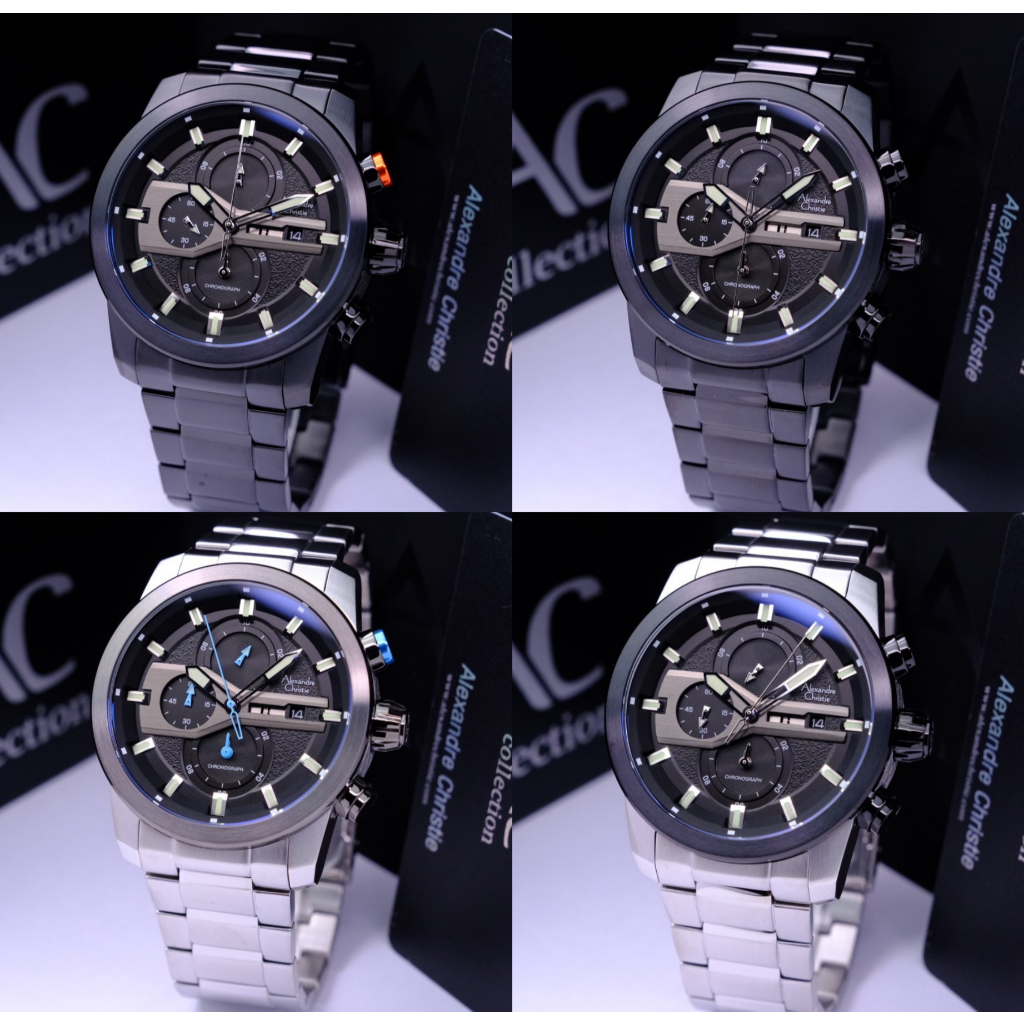 Jual ORIGINAL Jam Tangan Pria Alexandre Christie AC 6562 AC6562 AC 6410 ...