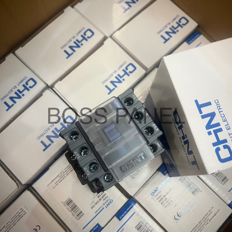 Jual Contactor Kontaktor CHINT NXC-40 NXC40 220V 3P ORIGINAL AC1=60A AC3=40A | Shopee Indonesia