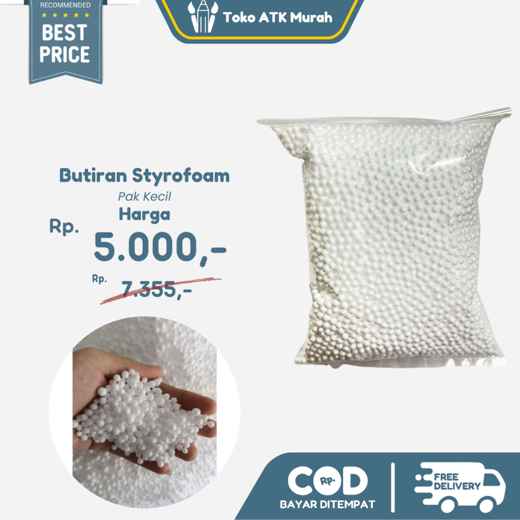 Jual Butiran Styrofoam Pak Kecil | Shopee Indonesia