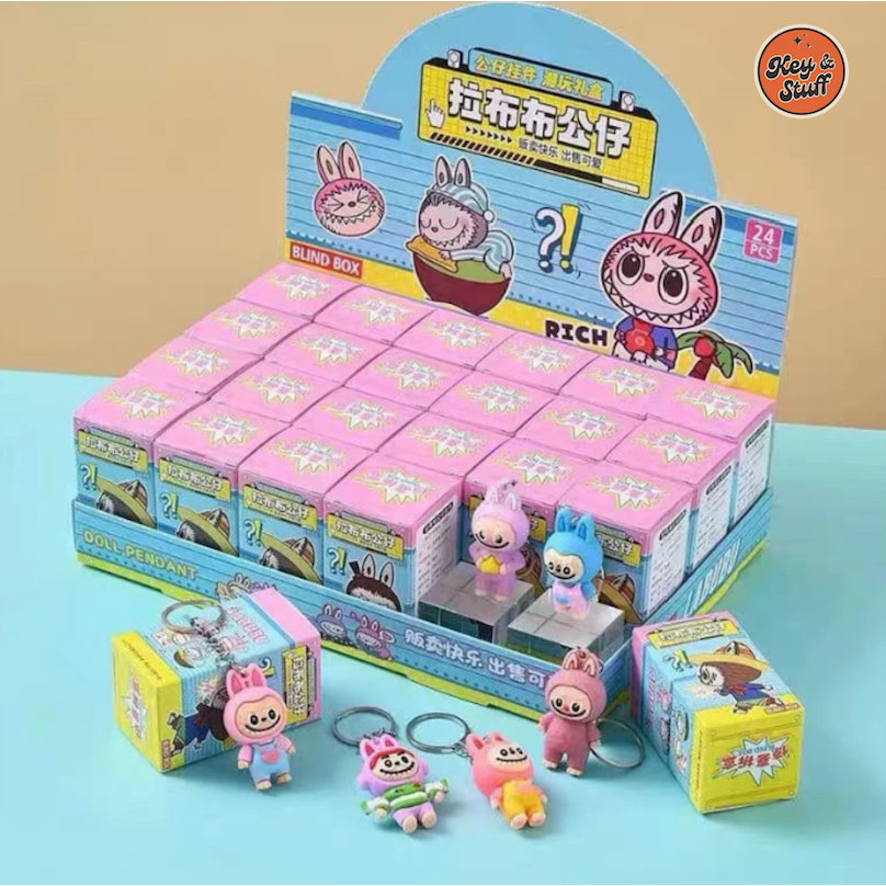 Jual Blind Box Gantungan Kunci Viral Labubu Cry Baby Sanrio Misteri Box ...