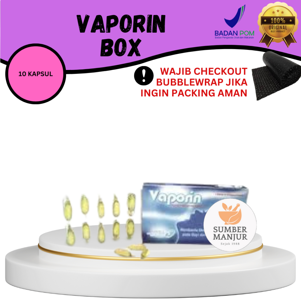 Jual VAPORIN INHALASI BOX/10 KAPSUL | Shopee Indonesia