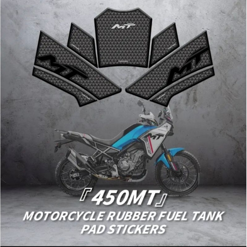 Jual CFMOTO 450 MT rubber gas tank decoration protection thicken decal ...