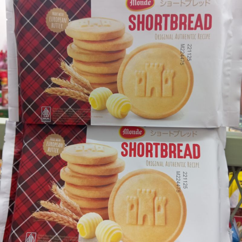 Jual Monde Short Bread Original 115 Gram | Shopee Indonesia