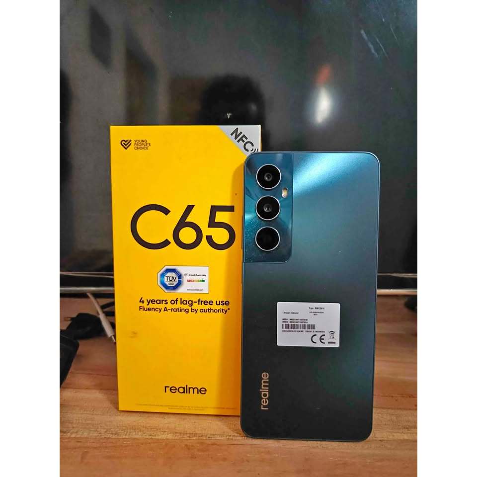 Jual Realme C65 8gb/128gb 8gb/256gb Layar 6,67'' inc - SECOND FULLSET ...