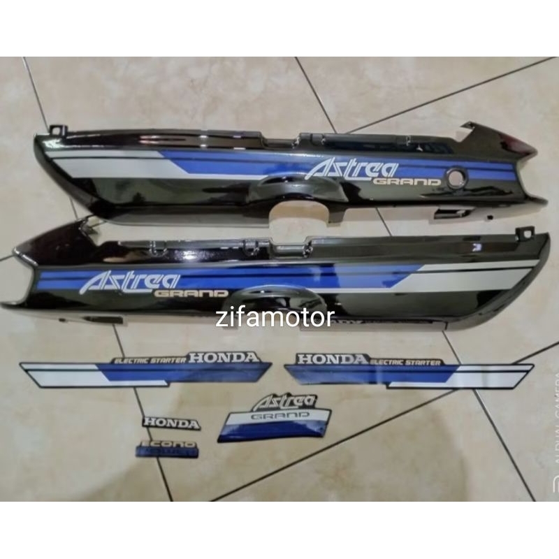 Jual Cover body samping kanan kiri plus striping Honda Astrea grand ...