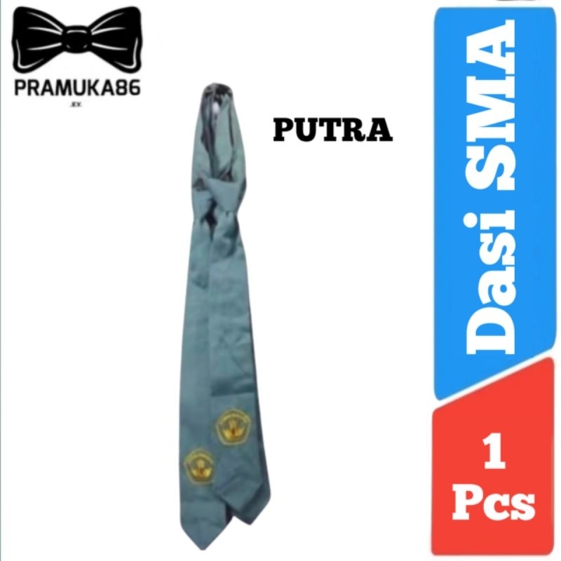 Jual Dasi Osis SMA PUTRA Logo Bordir / Dasi SMA Panjang Logo Bordir ...