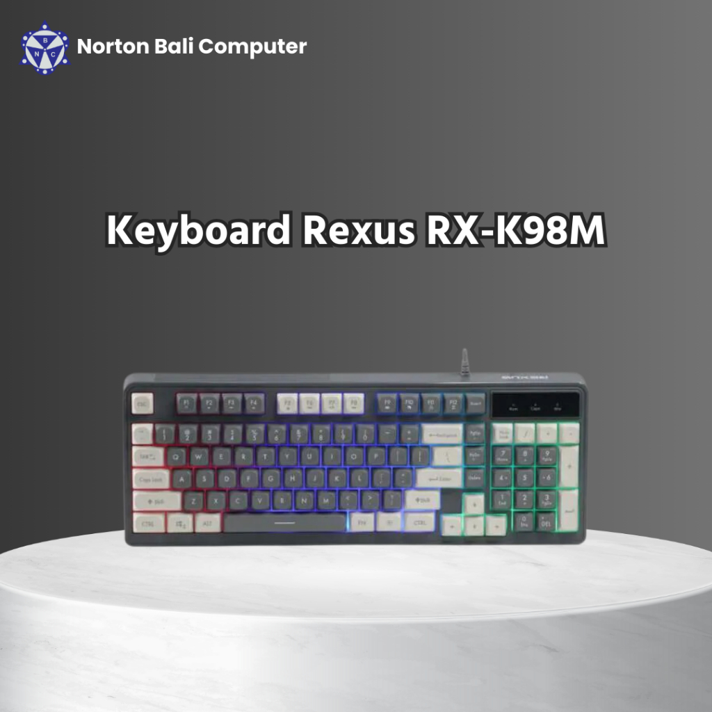 Jual Keyboard Rexus RX-K98M Membrane Keyboard | Shopee Indonesia