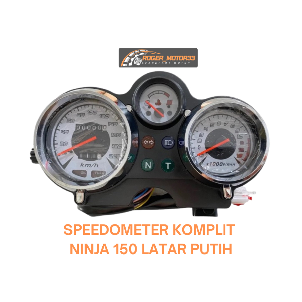 Jual SPEEDOMETER KILOMETER SPEEDO SPIDO METER ASSY KOMPLIT NINJA 150 R ...