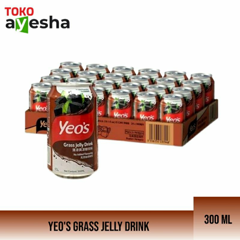 Jual Yeos Minuman Cincau 300 ML - 1 Dos isi 24 Can | Shopee Indonesia