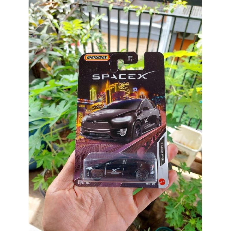 Jual Matchbox Space X Tesla Model X | Shopee Indonesia