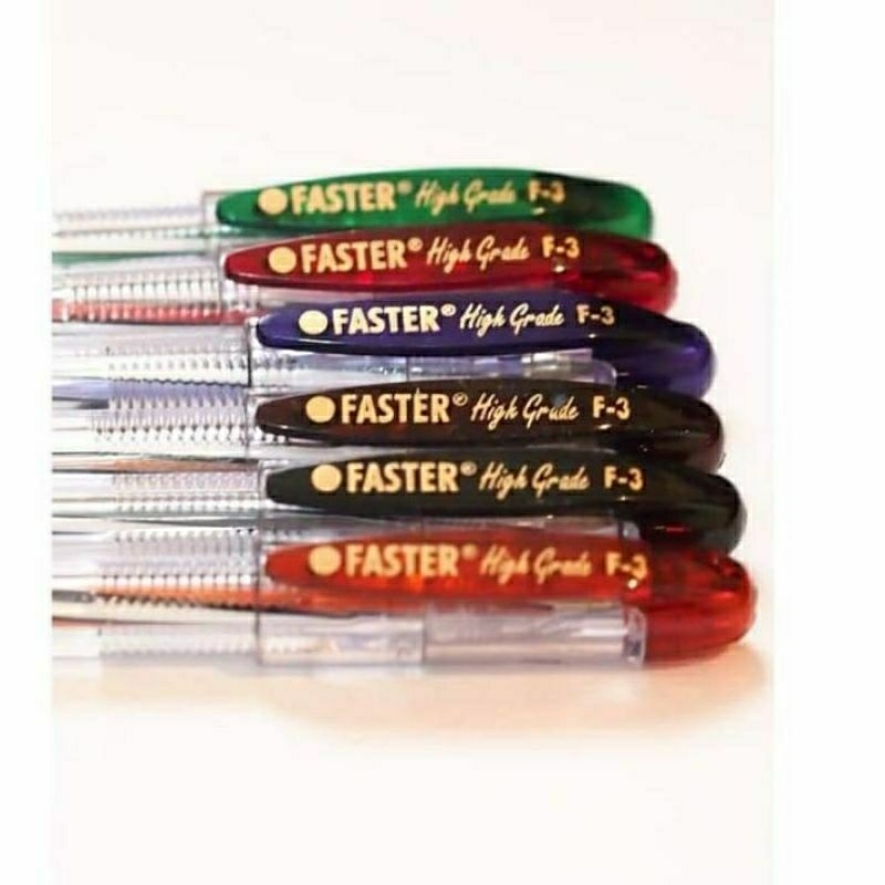 Jual Pulpen FASTER F3 (1 Pcs/ 1 pulpen) | Shopee Indonesia