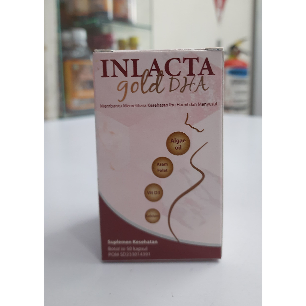 Jual INLACTA GOLD DHA @50 KAPSUL | Shopee Indonesia