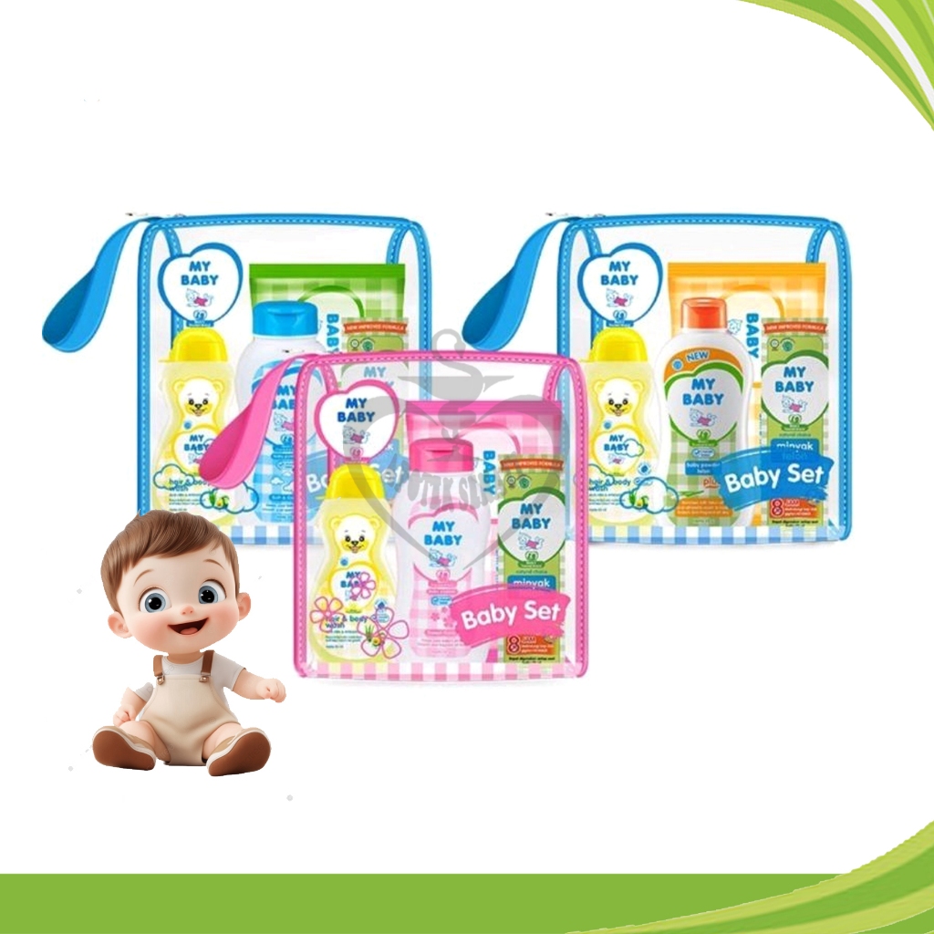 Jual My Baby Set Telon Plus Perlengkapan Mandi Bayi Paket Lengkap Dan ...