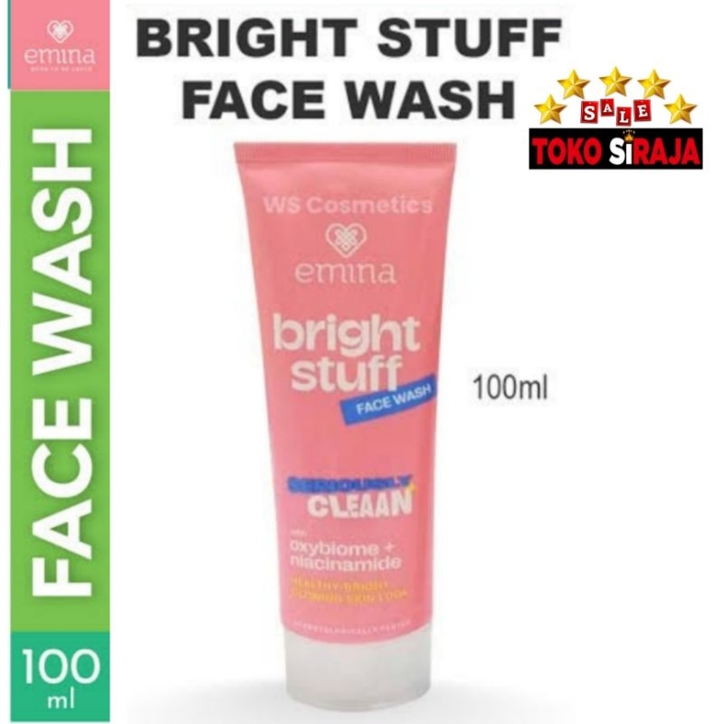 Jual EMINA BRIGHT STUFF FACE WASH 100 ML / SABUN CUCI MUKA / FACIAL ...