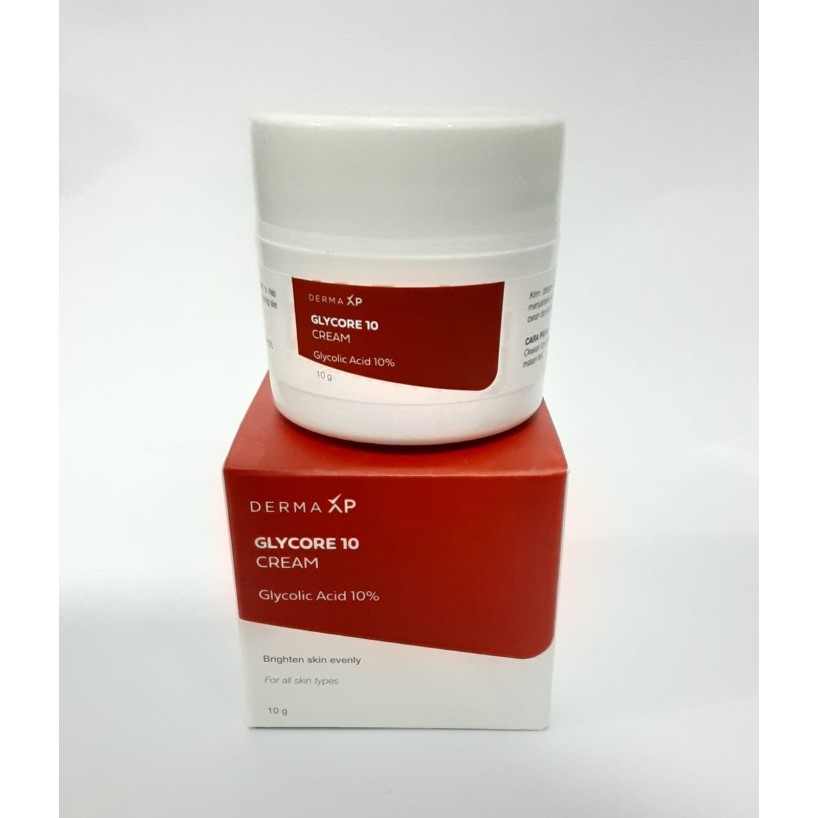 Jual GLYCORE 8% CREAM 10 GR GLYCOLIC ACID / KRIM FLEK HITAM / BEKAS ...