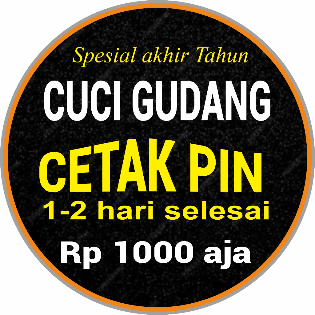 Jual CETAK PIN 1 HARI SELESAI. SATUAN BOLEH, Cetak-Pin-Custom- 25 32 44 ...