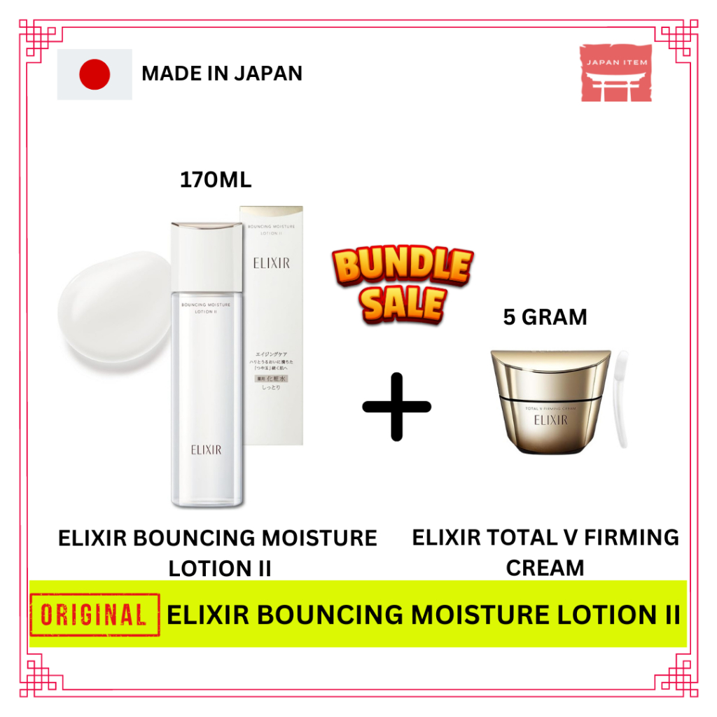 Jual Elixir bouncing moisture lotion original Japan | Shopee Indonesia