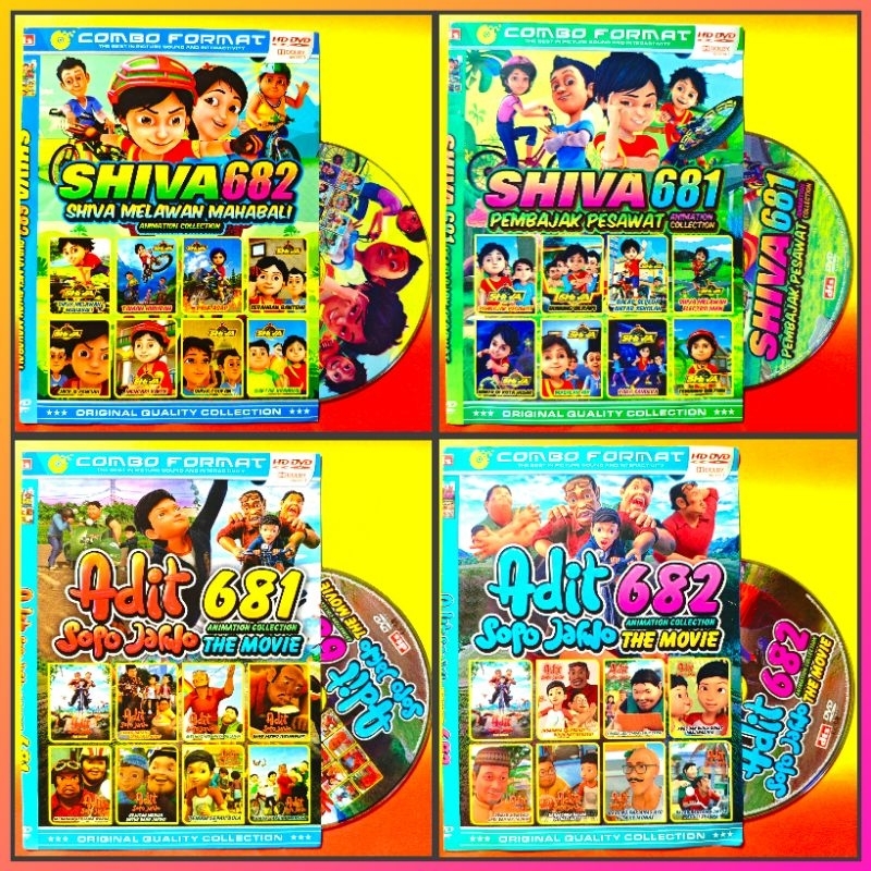 Jual Kaset Film Kartun Anak Koleksi Shiva & Adit Sopo Jarwo Pilihan Terbaru Bahasa Indonesia ...