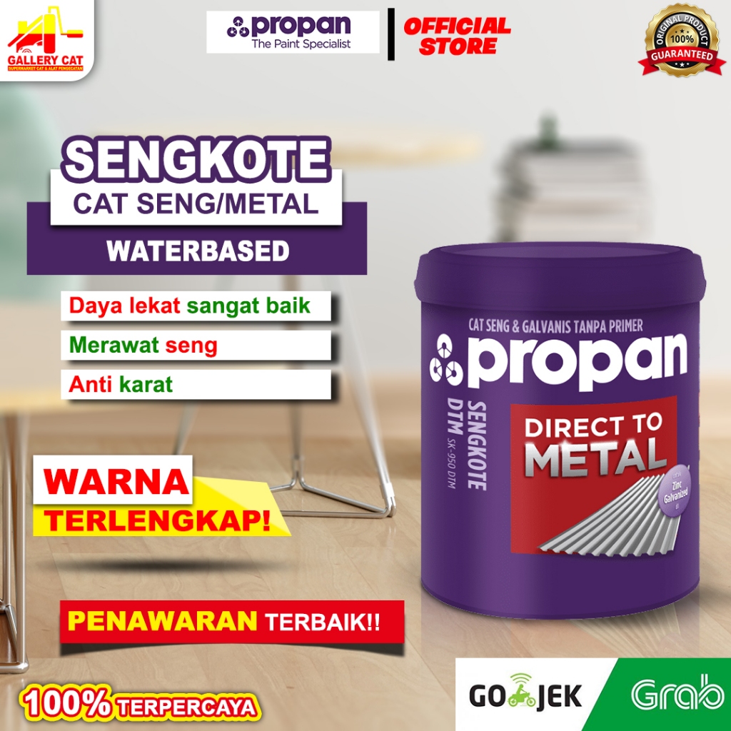 Jual CAT ANTI KARAT SENG PROPAN SENGKOTE DTM SK-950 KEMASAN 4kg ...