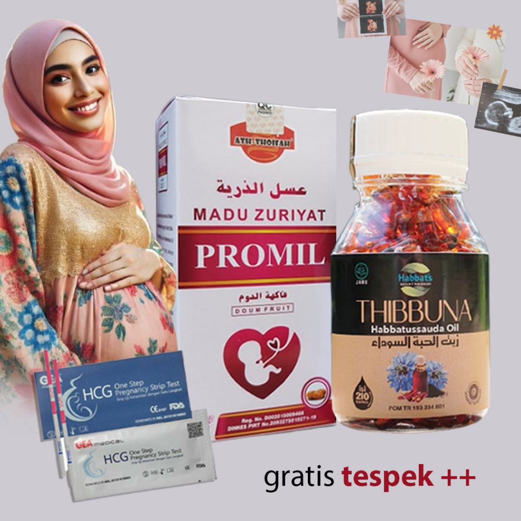 Jual Paket Madu Buah Zuriat Habbatussauda Oil Kapsul Promil Ath Thoifah ...