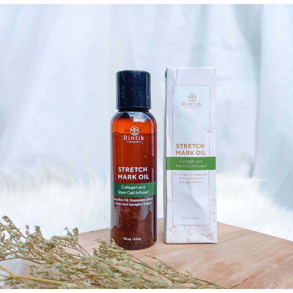 Jual Rintik Skincare Stretch Mark Oil - Memudarkan dan Menghilangkan ...
