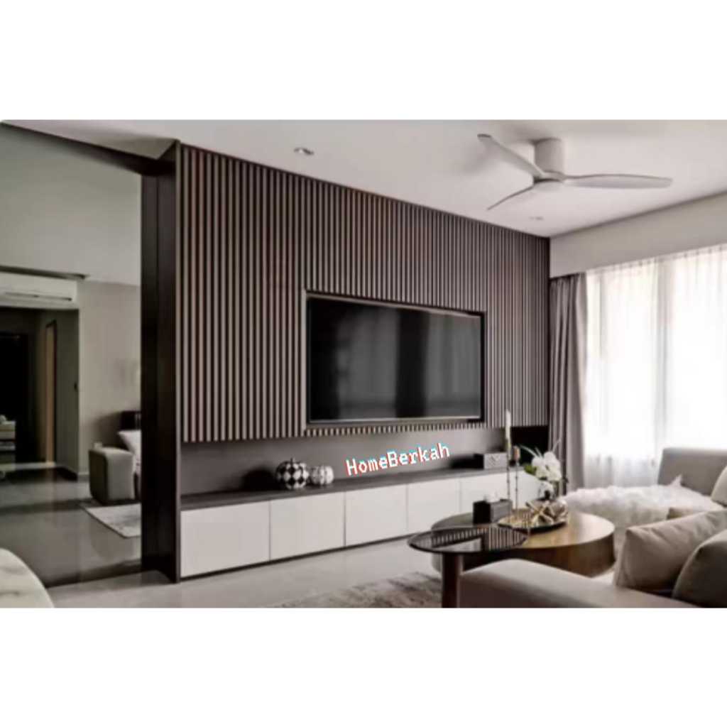 Jual WOOD PANEL WALLPANEL WPC PVC KAYU DINDING UK TINGGI 95CM | Shopee ...