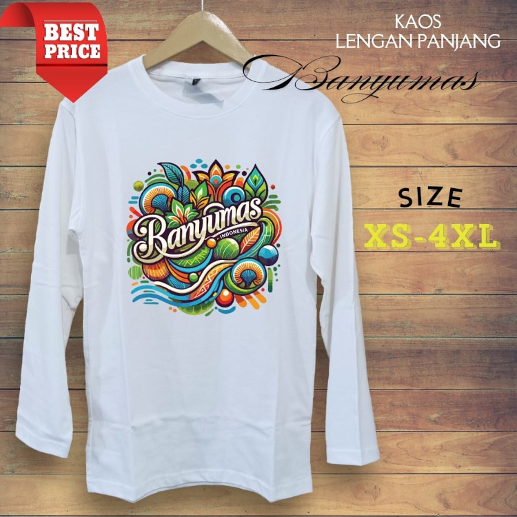 Jual Kaos LP Souvenir Oleh-oleh Banyumas Destinasi Wisata Kota ...