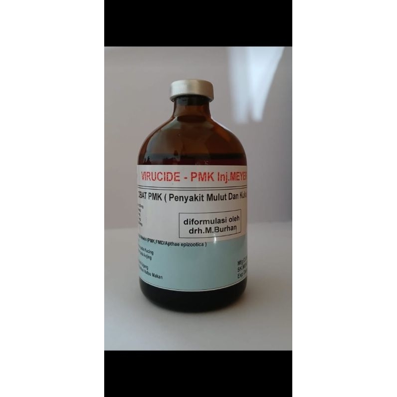 Jual VIRUCIDE INJ - PMK MEYER ORIGINAL (obat PMK virus kuku & mulut ...