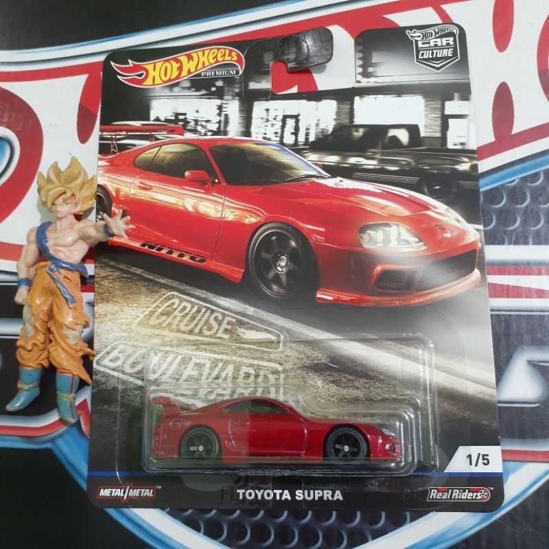 Jual Hot Wheels Toyota Supra Car Culture premium maroon | Shopee Indonesia
