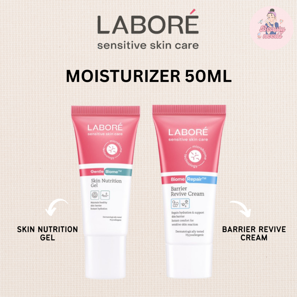 Jual LABORE MOISTURIZER 10ML & 50ML | SKIN NUTRITION GEL | BARRIER ...
