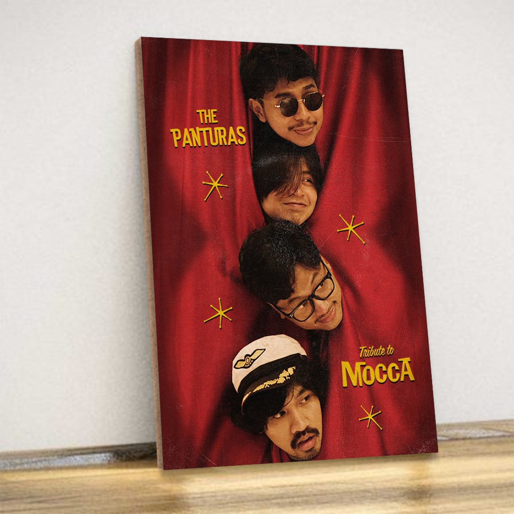 Jual Poster kayu hiasan dinding The Panturas desain premium material ...