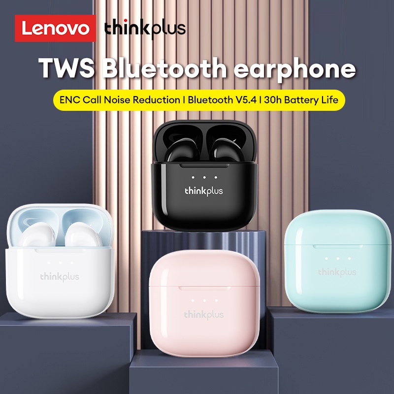 Jual Lenovo Thinkplus NEW LP23 Earphone Bluetooth V5.4 Sport Music ...