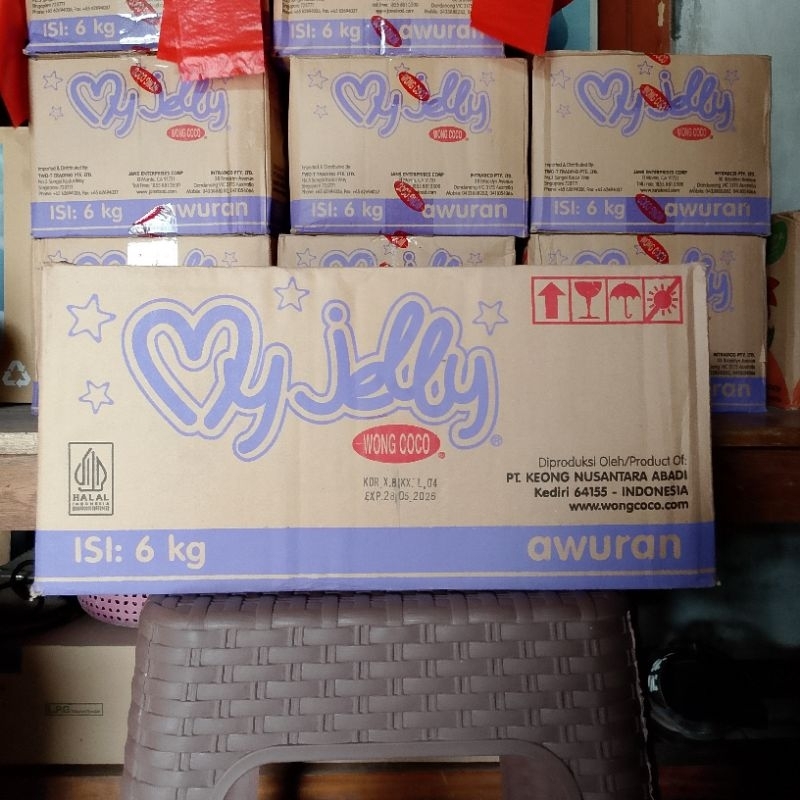 Jual MY JELLY WONG COCO 6KG | Shopee Indonesia