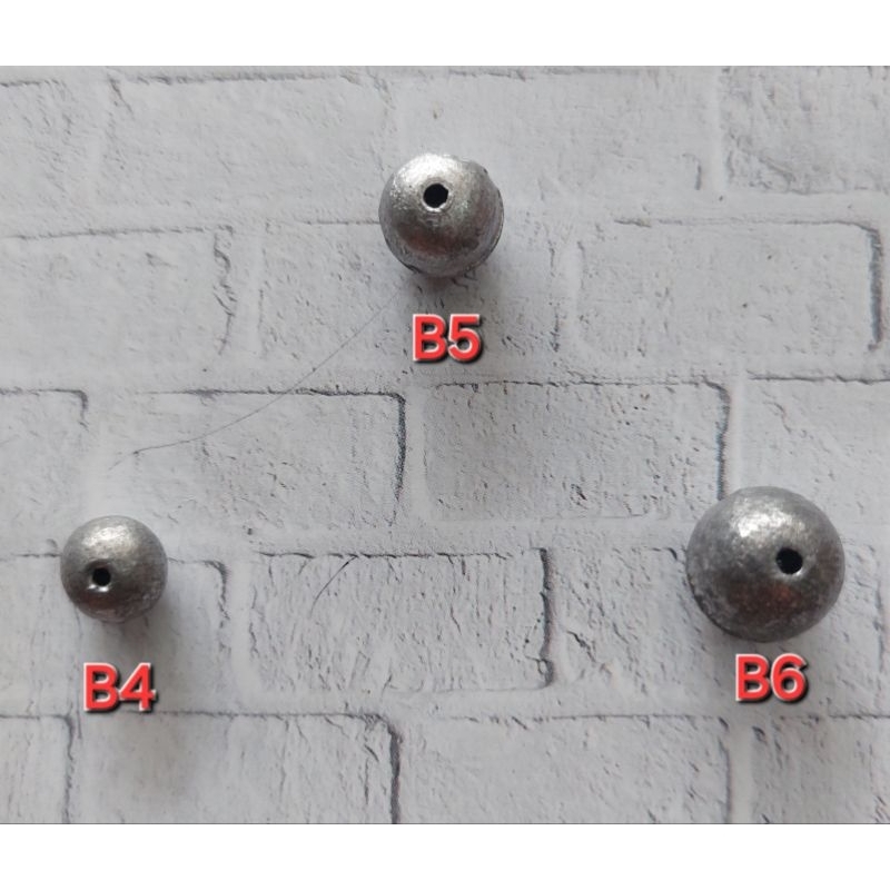 Jual Timah Pancing Bulat B4/B5/B6 | Shopee Indonesia