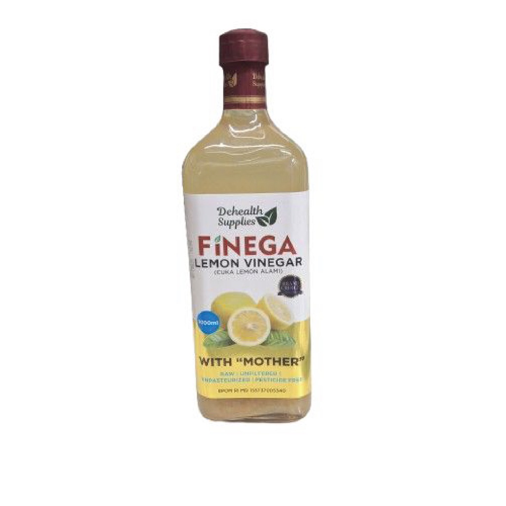 Jual Finega Lemon Vinegar 1.000ml / Cuka Lemon Alami | Shopee Indonesia