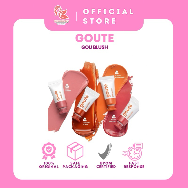 Jual ️Bunoshopp28 ️ GOUTE All In 1 Cream Blush | Shopee Indonesia
