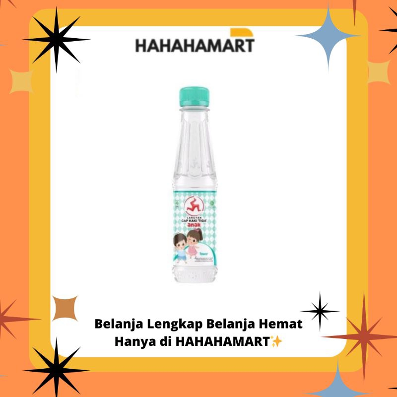 Jual LARUTAN CAP KAKI TIGA BOTOL ANAK 200ML || HARGA PAKET ISI (6PCS ...