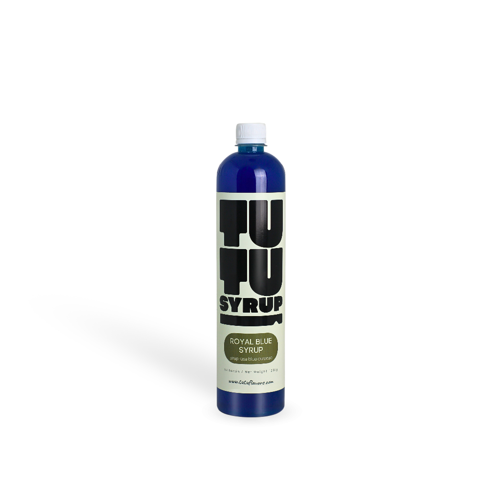 Jual Tutu Flavors Royal Blue Curacao Syrup 1000ml - Sirup Rasa Blue ...