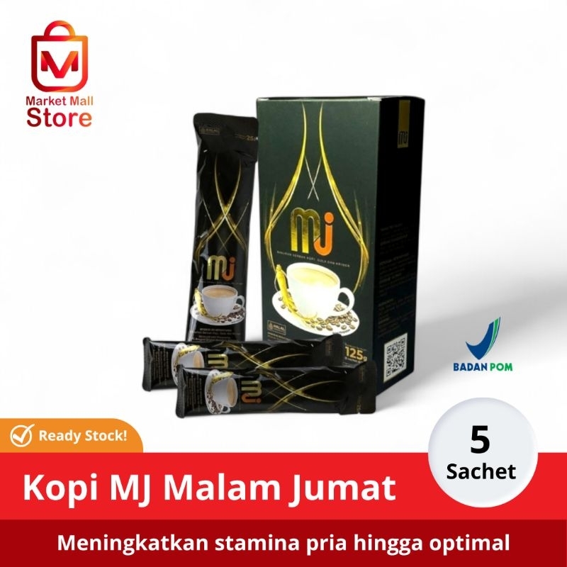 Jual Kopi MJ Kopi Malam Jumat Kopi Stamina Pria Kuat Tahan Lama BPOM ...