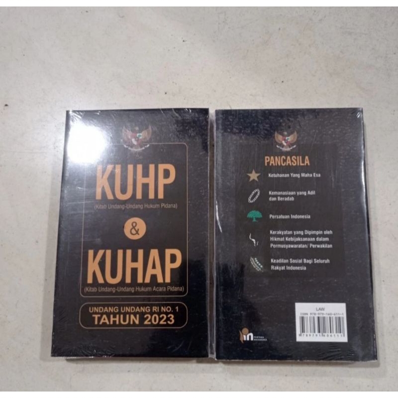 Jual Buku KUHP DAN KUHAP Undang - Undang RI. No. 2023. Terbaru | Shopee Indonesia