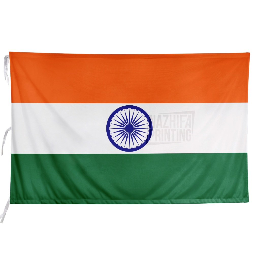 Jual Nazhifa Printing - Bendera India / India Flag, Bendera Negara ...