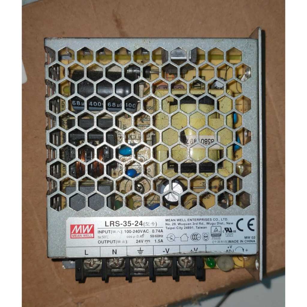 Jual POWER SUPPLY LRS-35-24 24vdc (bekas/secound) | Shopee Indonesia