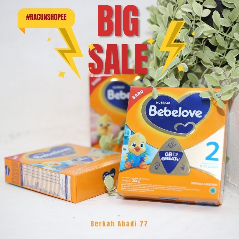 Jual Bebelove 1&2 200gr (exp 2026) | Shopee Indonesia