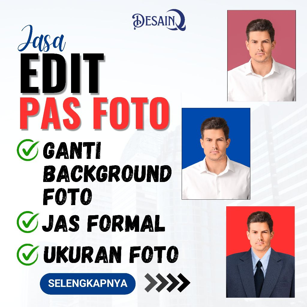 Jual JASA EDIT PAS FOTO ( BACKGROUND / JAS FORMAL / UKURAN) | Shopee ...