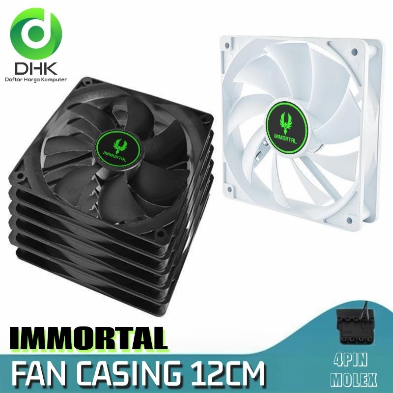 Jual IMMORTAL Fan Casing 12cm NON LED FAN | Shopee Indonesia